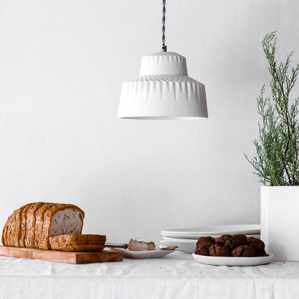 Clay Pendant Light - Etsy