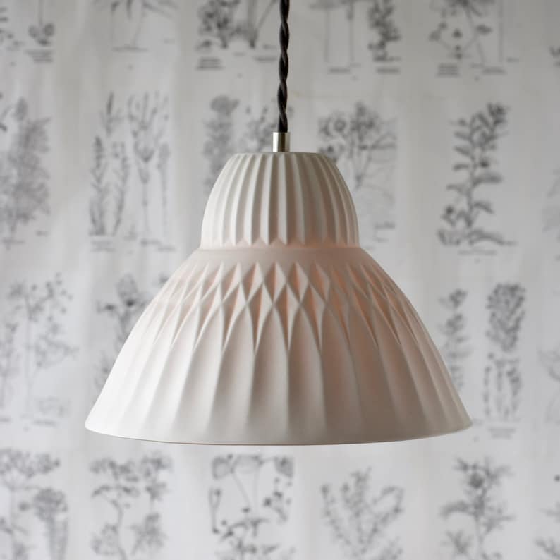 Sofia Porcelain Pendant Light Modern Ceramic Lighting | Etsy