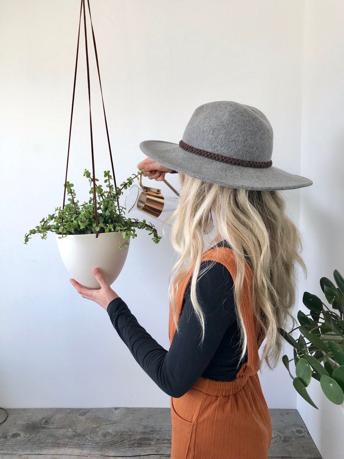 Large Hanging Bullet Planter Ceramic Porcelain Hanging - Etsy