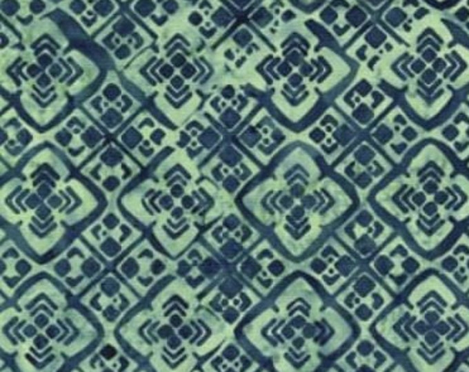 REMNANT BATIK Island Batik Bellingham Bay Squaredallion Medium Lagoon ...