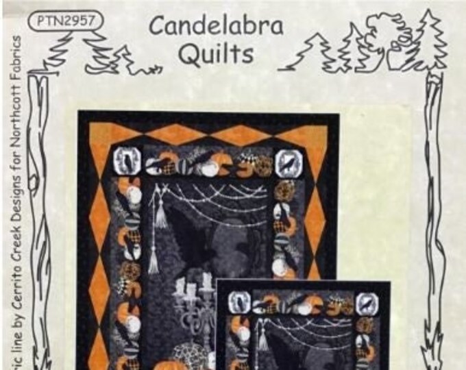 Candelabra Quilts Pattern by Hedgehog Quilts - Etsy
