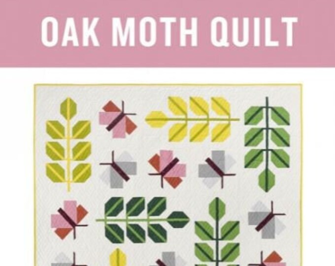 Pen Paper Patterns Oak Moth Quilt Pattern - Etsy