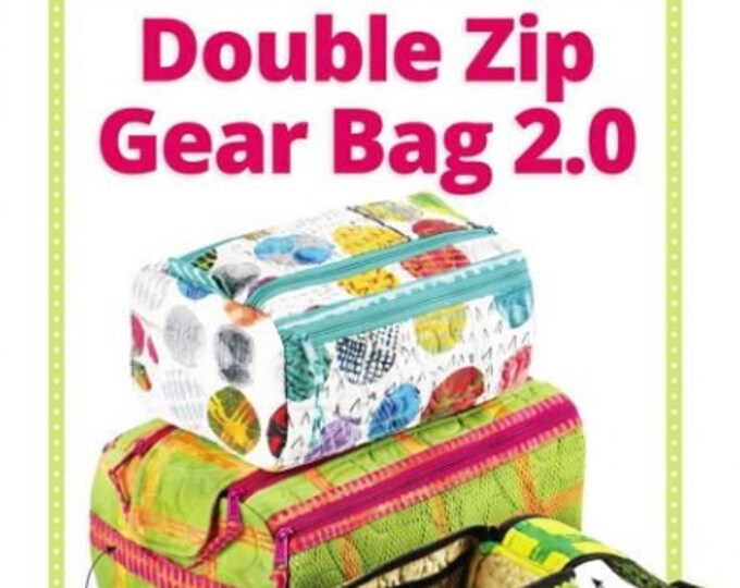 Patterns by Annie - Double Zip Gear Bag 2.0 Pattern (PAPER) - Etsy