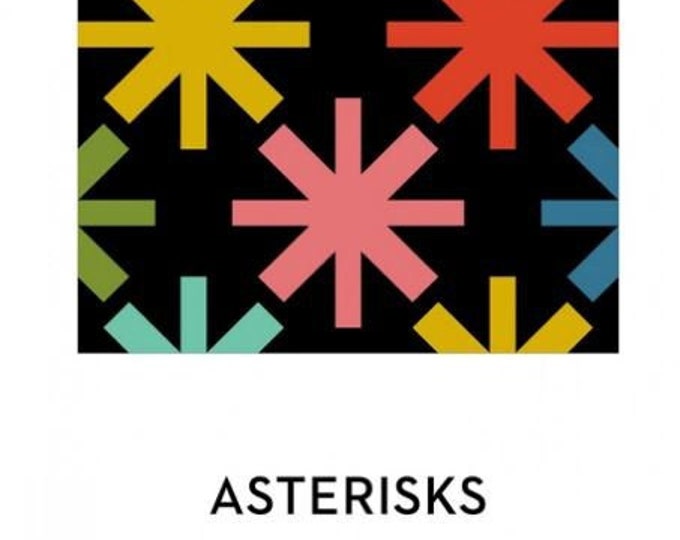 Modern Handcraft Asterisks Quilt Pattern PAPER - Etsy