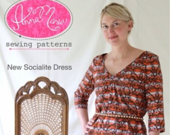 Anna Maria Horner - New Socialite Dress Pattern - Etsy