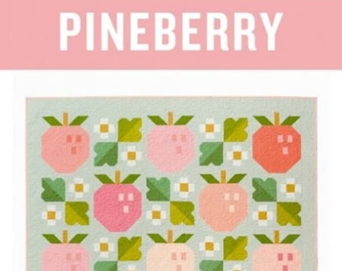 Pen + Paper Patterns PINEBERRY Quilt Pattern (PAPER) - Etsy