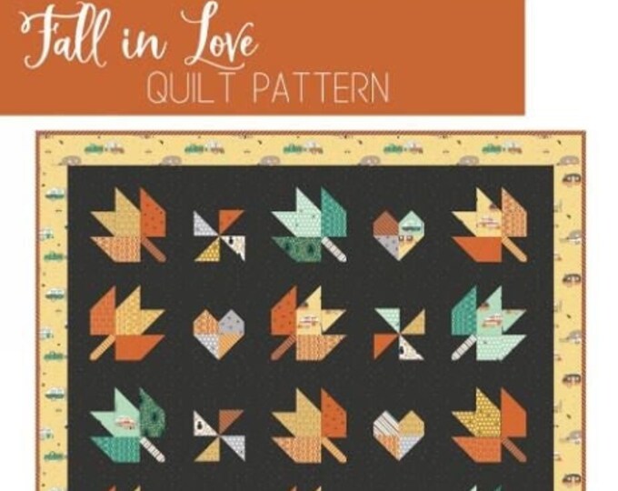 Flamingo Toes Fall in Love Quilt Pattern - Etsy