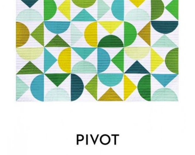 Modern Handcraft - Pivot - Quilt Pattern (PAPER) - Etsy