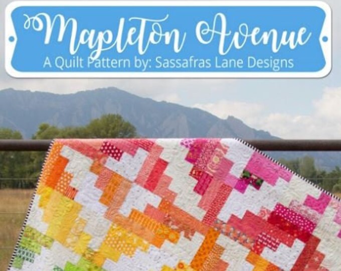 Sassafras Lane Designs - Mapleton Avenue - Quilt Pattern (PAPER) - Etsy