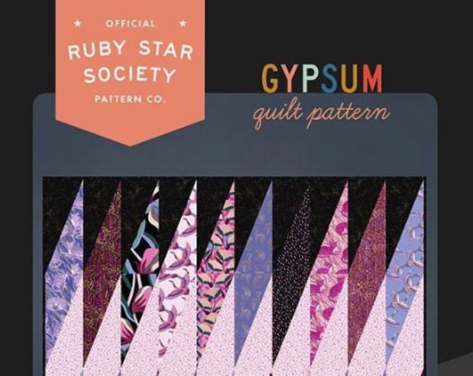 Ruby Star Society GYPSUM Quilt Pattern - Etsy