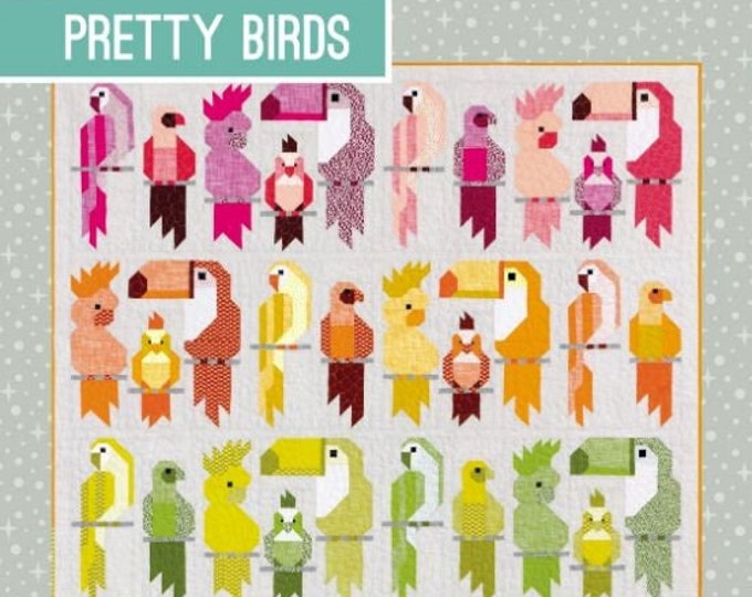Pretty Birds Quilt Pattern by Elizabeth Hartman - Etsy