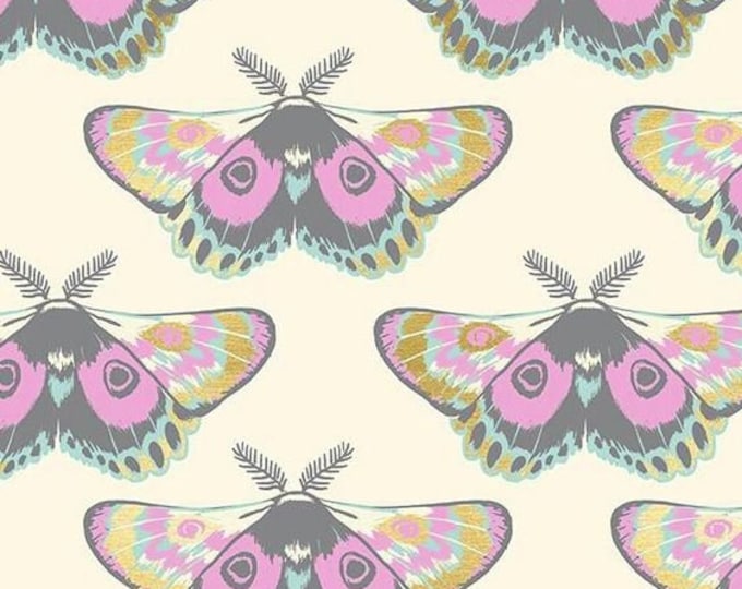 REMNANT Moda Ruby Star Society FIREFLY by Sarah Watts Glow Moth ...