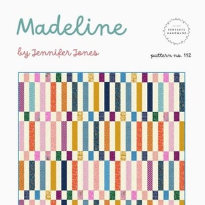 Penelope Handmade MADELINE Quilt Pattern (PAPER) - Etsy