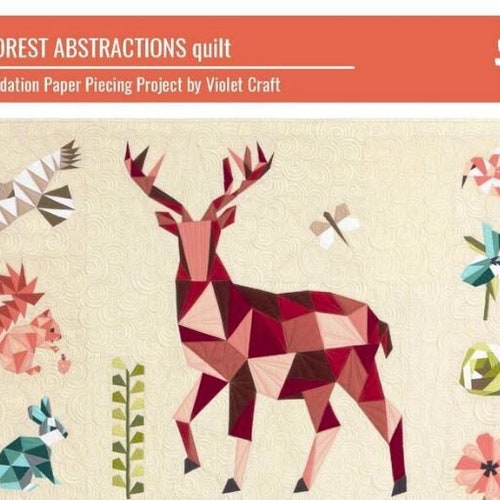 UPDATED VERSION the Forest Abstractions Quilt by Violet - Etsy