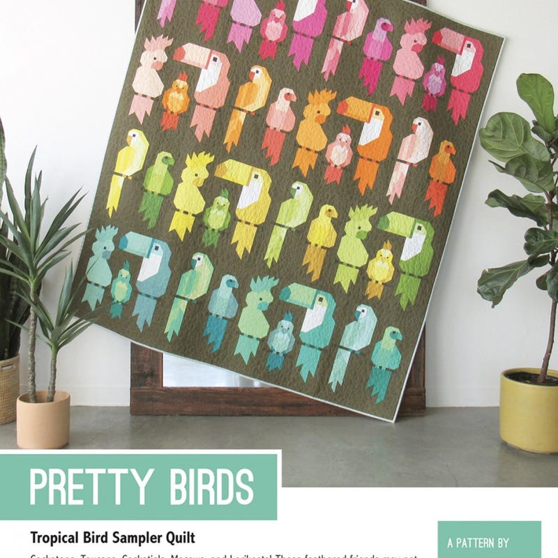 Bird Quilt Patterns - Etsy