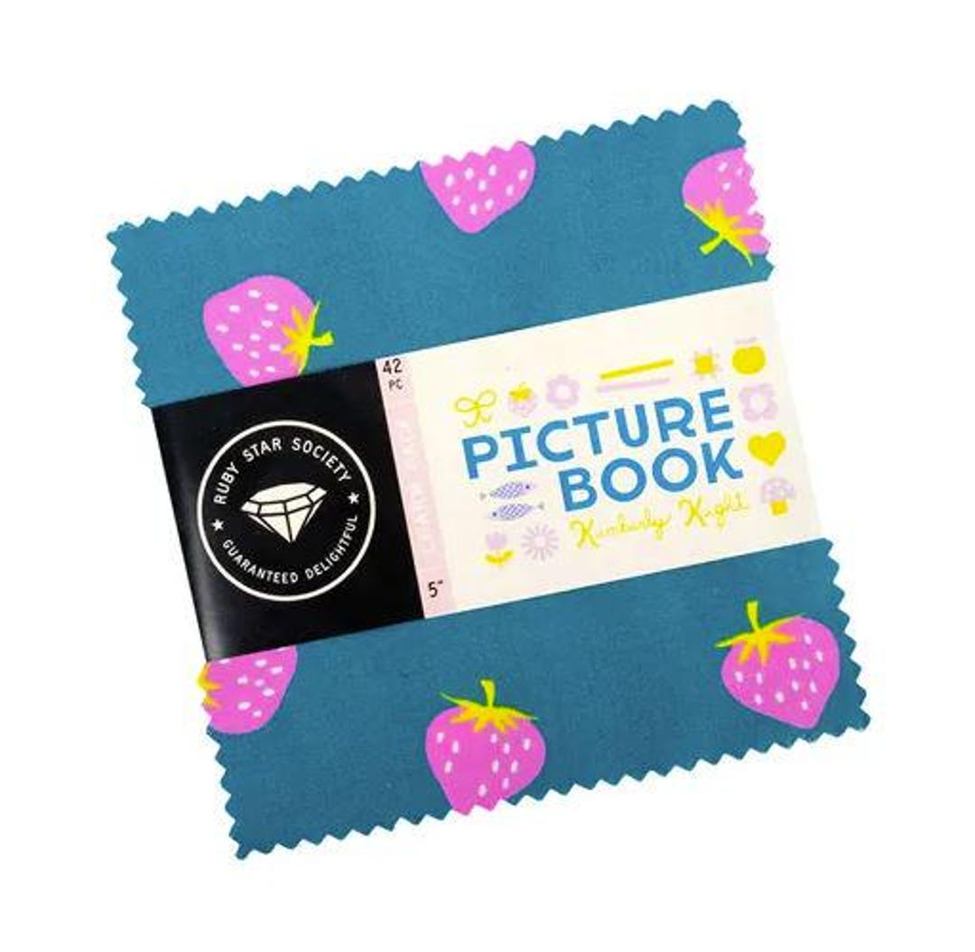Moda Ruby Star Society PICTURE BOOK by Kimberly Kight Charm Pack - Etsy