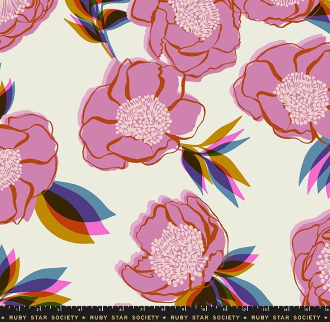 REMNANT 108 WIDEBACK Moda Ruby Star Society Rise Wideback Shell - Etsy