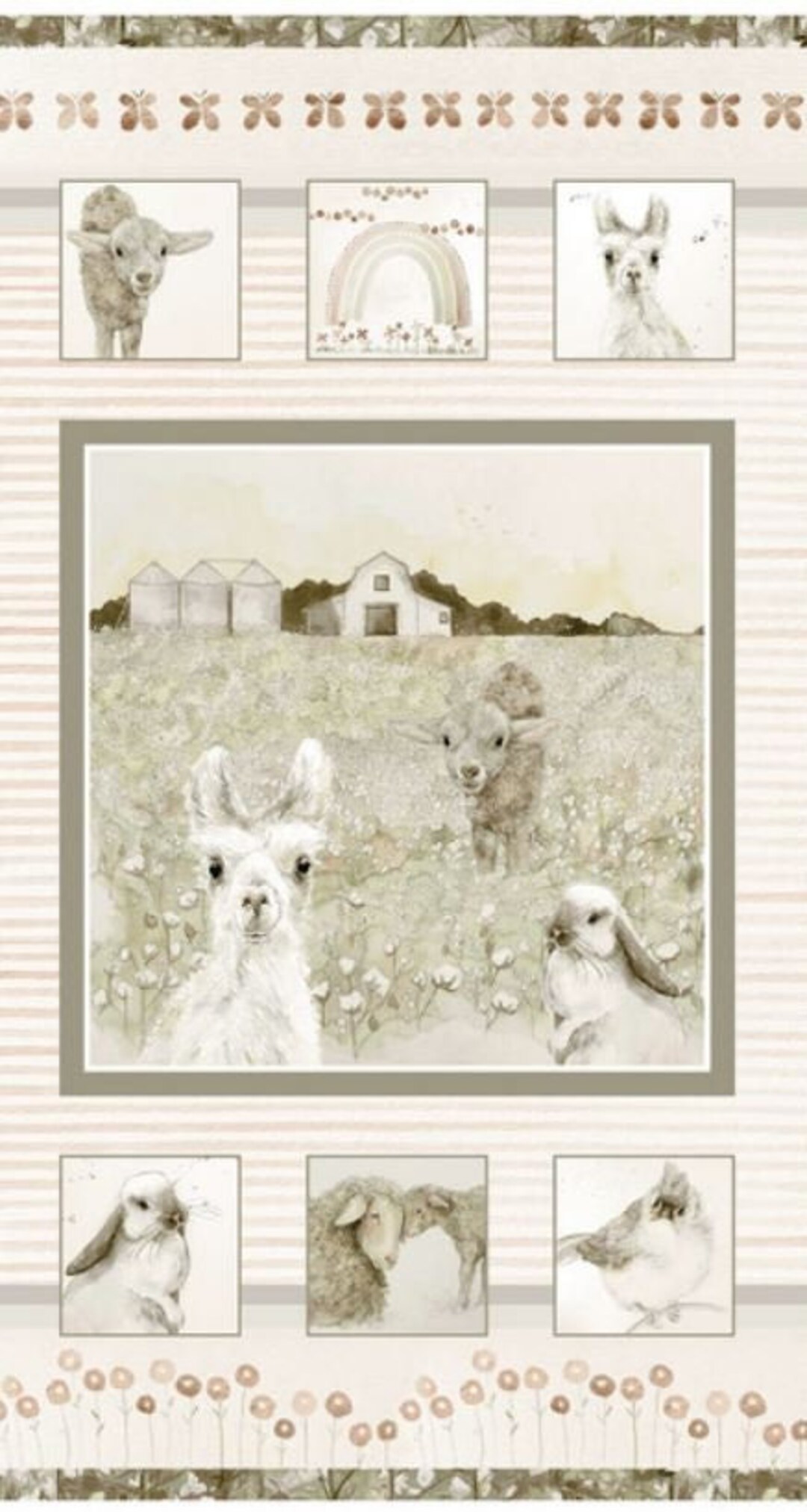 LAST PANEL Henry Glass You Are Loved Main Panel - Etsy