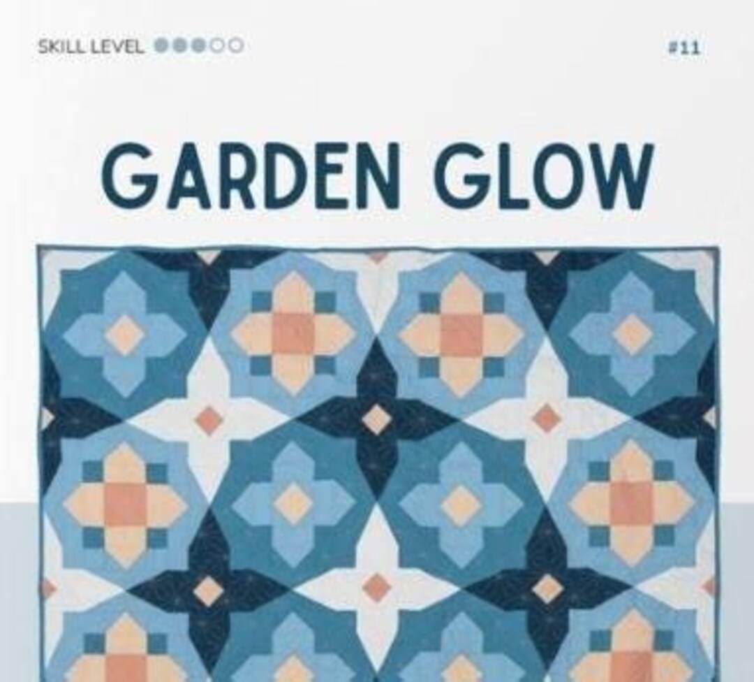 Toad & Sew GARDEN GLOW Quilt Pattern (PAPER) - Etsy