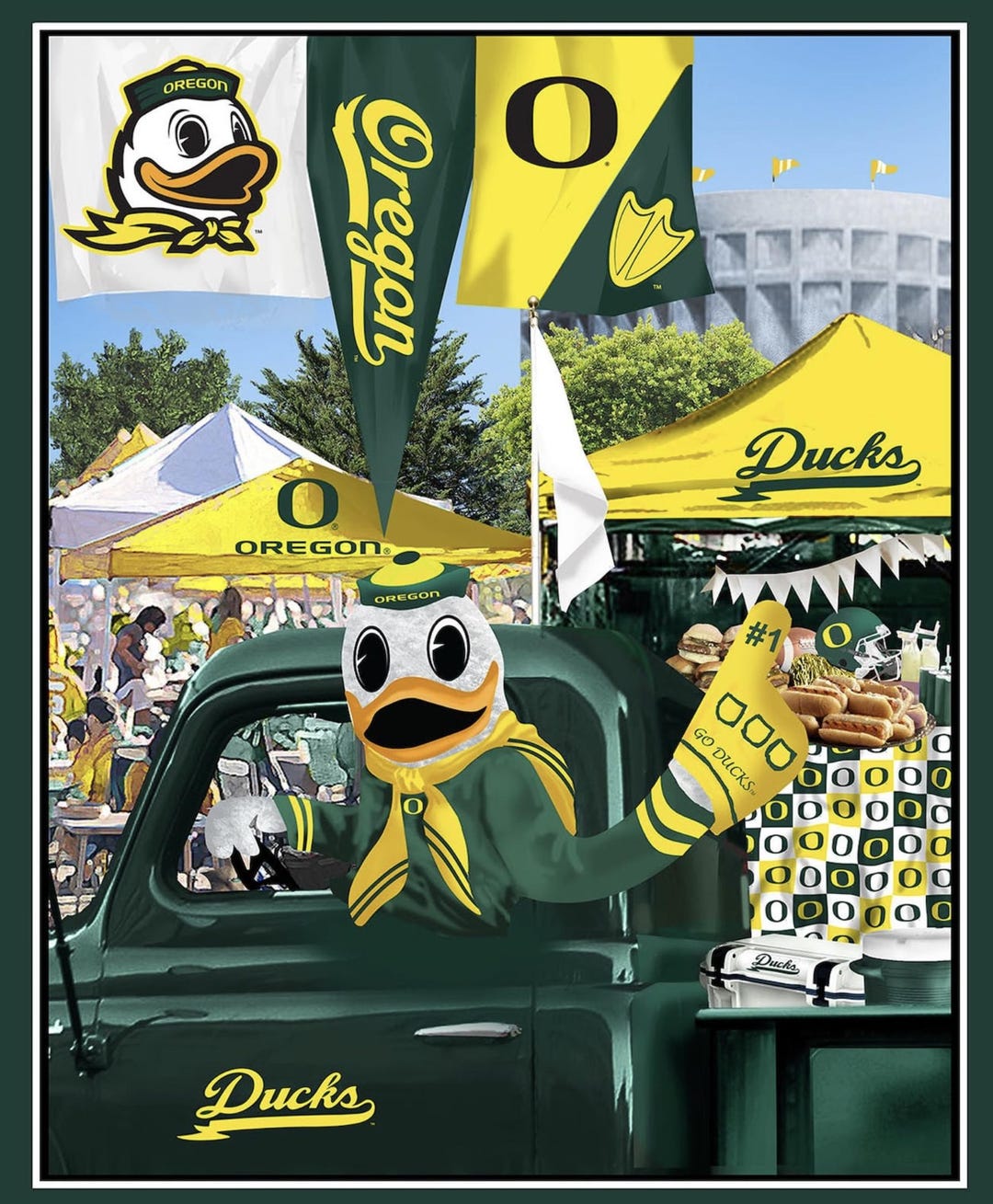 COTTON Oregon Duck Panel - Etsy