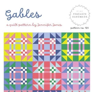 Penelope Handmade GABLES Quilt Pattern (PAPER) - Etsy