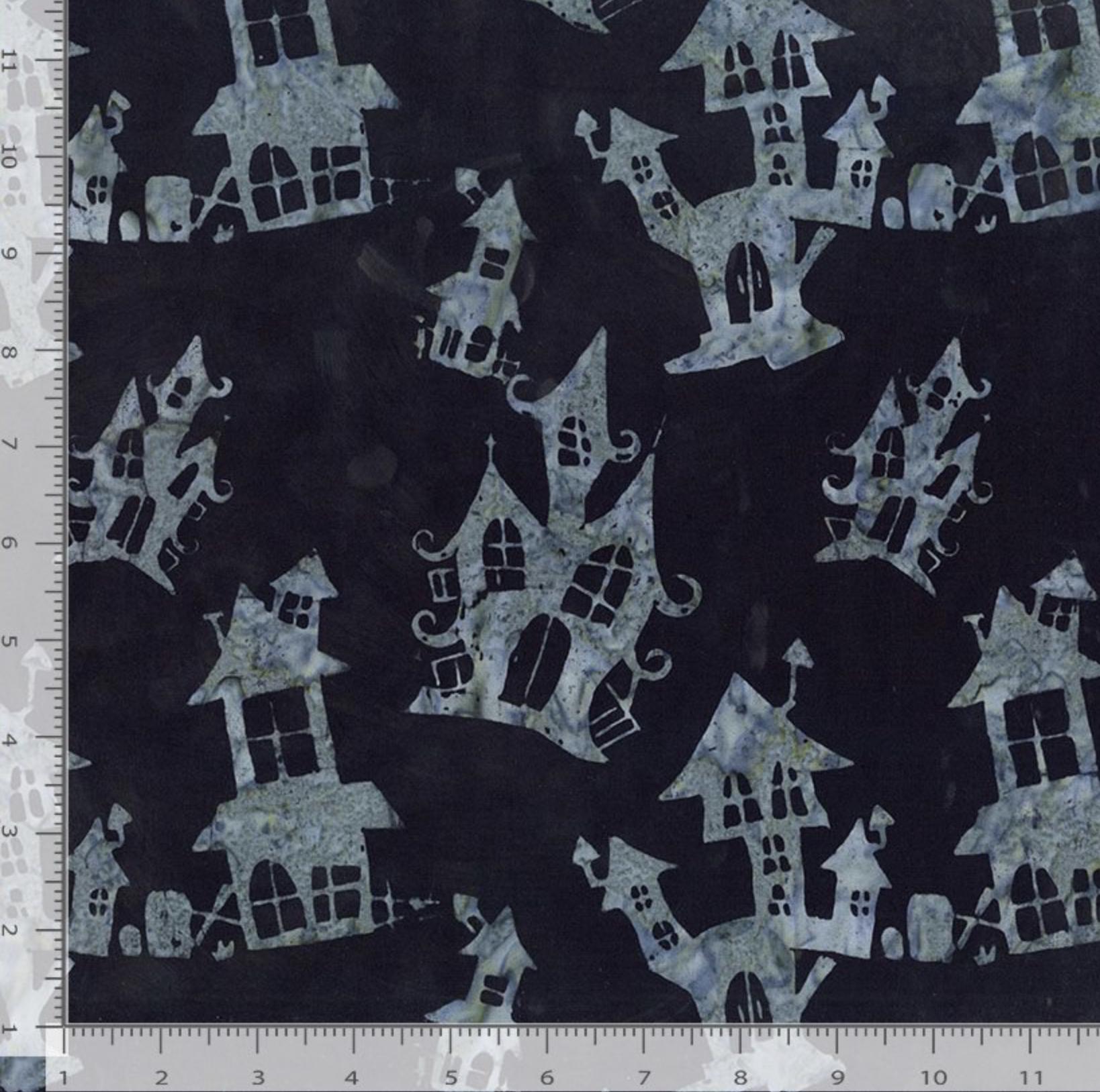 BATIK Timeless Treasures TONGA HAUNTED Haunted Houses Ghost - Etsy