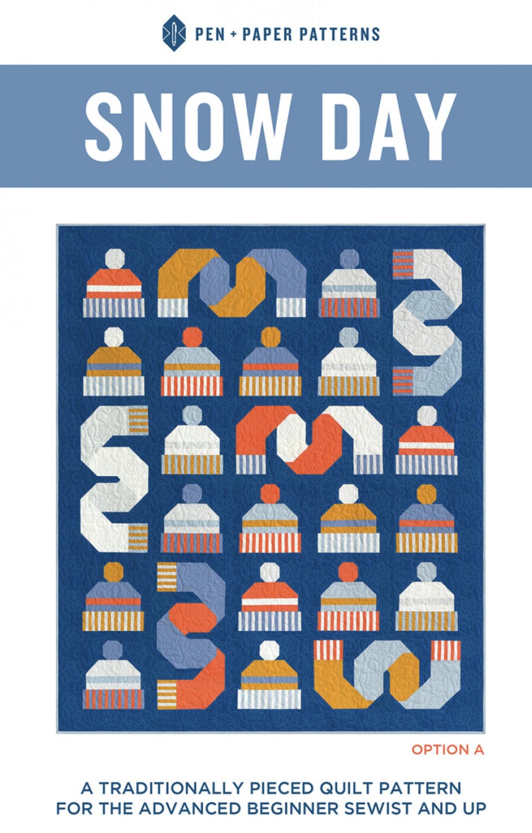 Pen + Paper Patterns SNOW DAY Quilt Pattern (PAPER) - Etsy