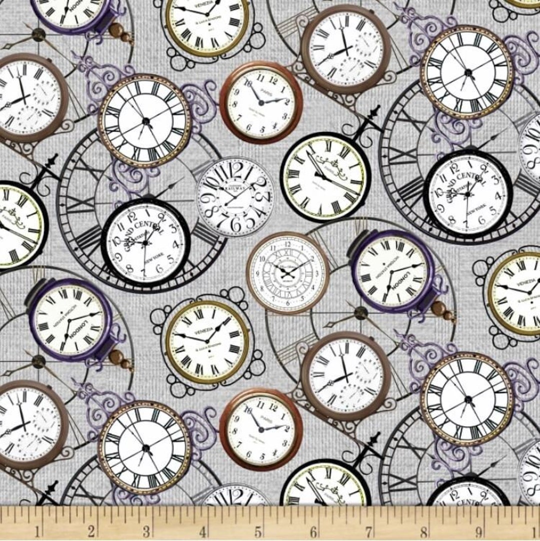 REMNANT Blank Quilting Locomotion Clocks - Etsy