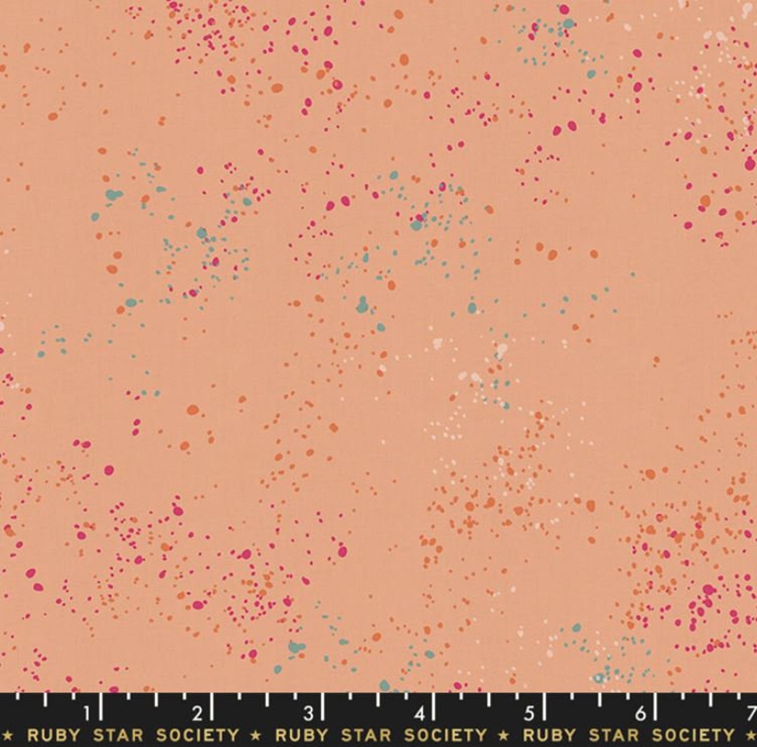 Moda Ruby Star Society SPECKLED by Rashida Coleman Hale Peach - Etsy
