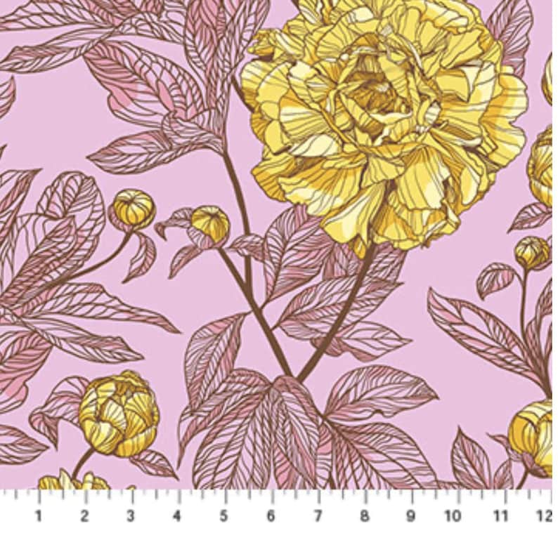 108" WIDEBACK Anna Maria Horner INDELIBLE Peony - Etsy