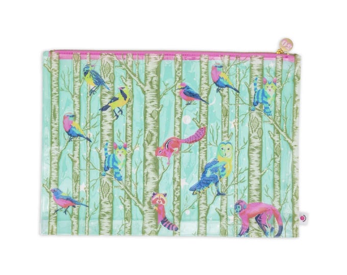 TULA PINK Hardware Full Moon Forest II 50th Anniversary Family Tree ...