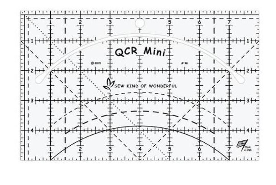Sew Kind of Wonderful Quick Curve Ruler MINI - Etsy
