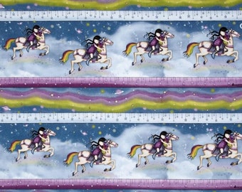 By The Continuous HALF YARD Rare Rainbow Dream by Santoro of Gorjuss ...