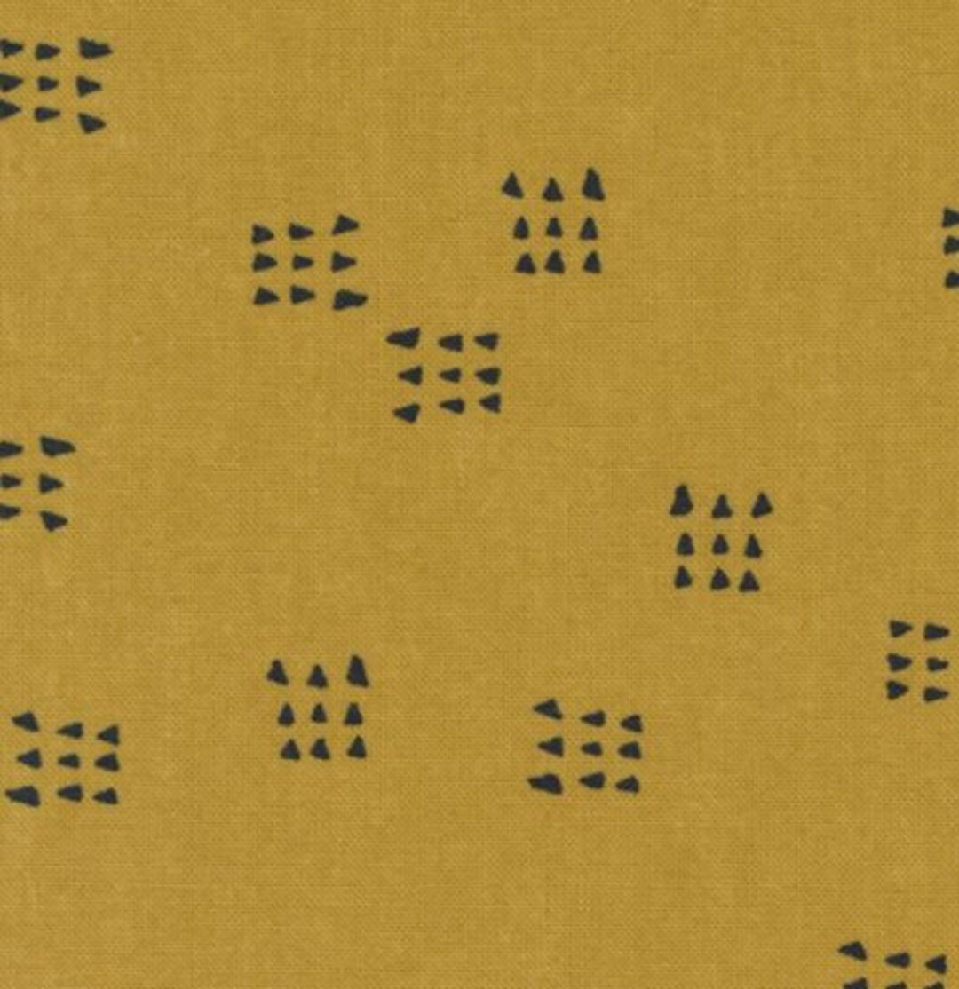FAT QUARTER Moda Zen Chic CELESTIAL Nine Blender Triangle Maize - Etsy