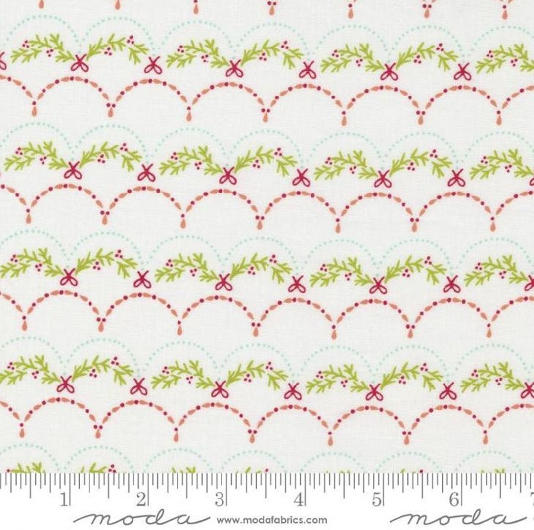 REMNANT Moda Joyful Joyful by Stacy Lest Hsu Deck the Halls Christmas ...