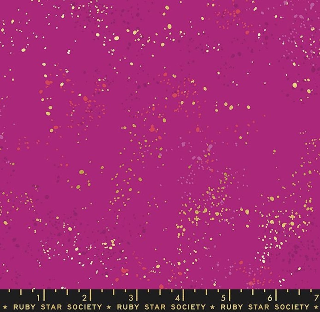 108" WIDEBACK Moda Ruby Star Society Speckled Berry (METALLIC) - Etsy