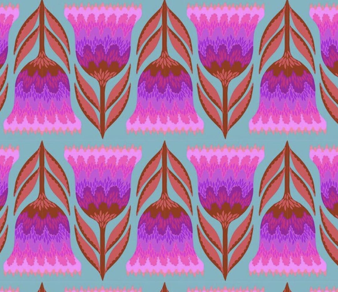 Northcott Fabrics Anna Maria Textiles JUMPSTART Celosia Amber - Etsy