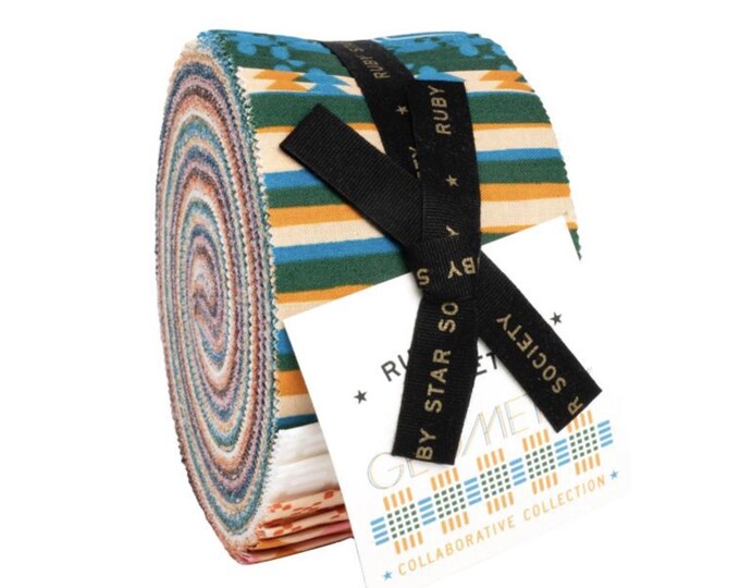 Moda Ruby Star Society GEOMETRY Collab Collection Jelly Roll - Etsy