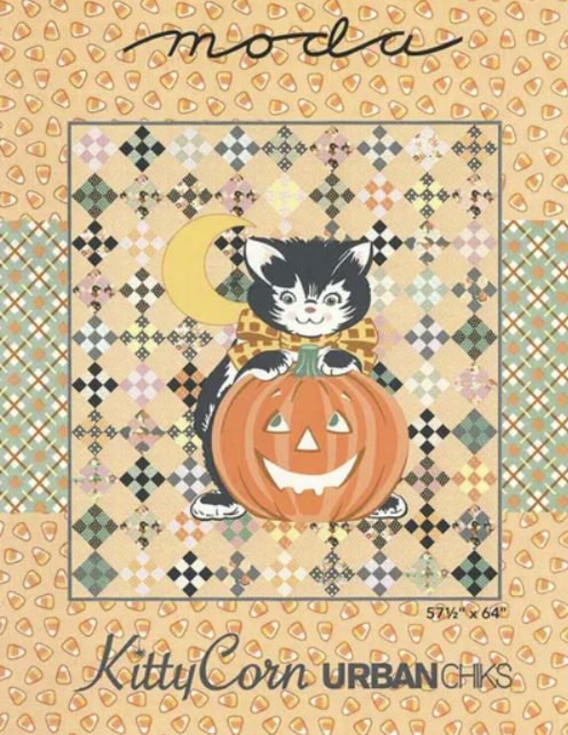 Moda Kitty Corn Project Sheet Pattern - Etsy