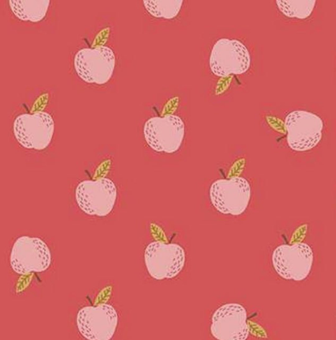 Riley Blake Sweetbriar Apples Paprika - Etsy