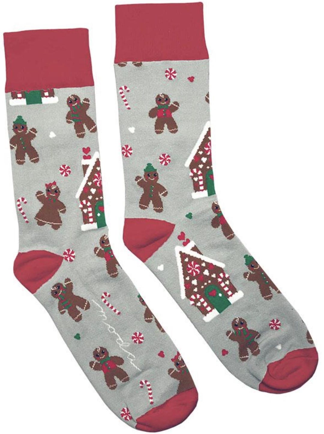SOCKS Gingerbread House Socks by Moda - Etsy