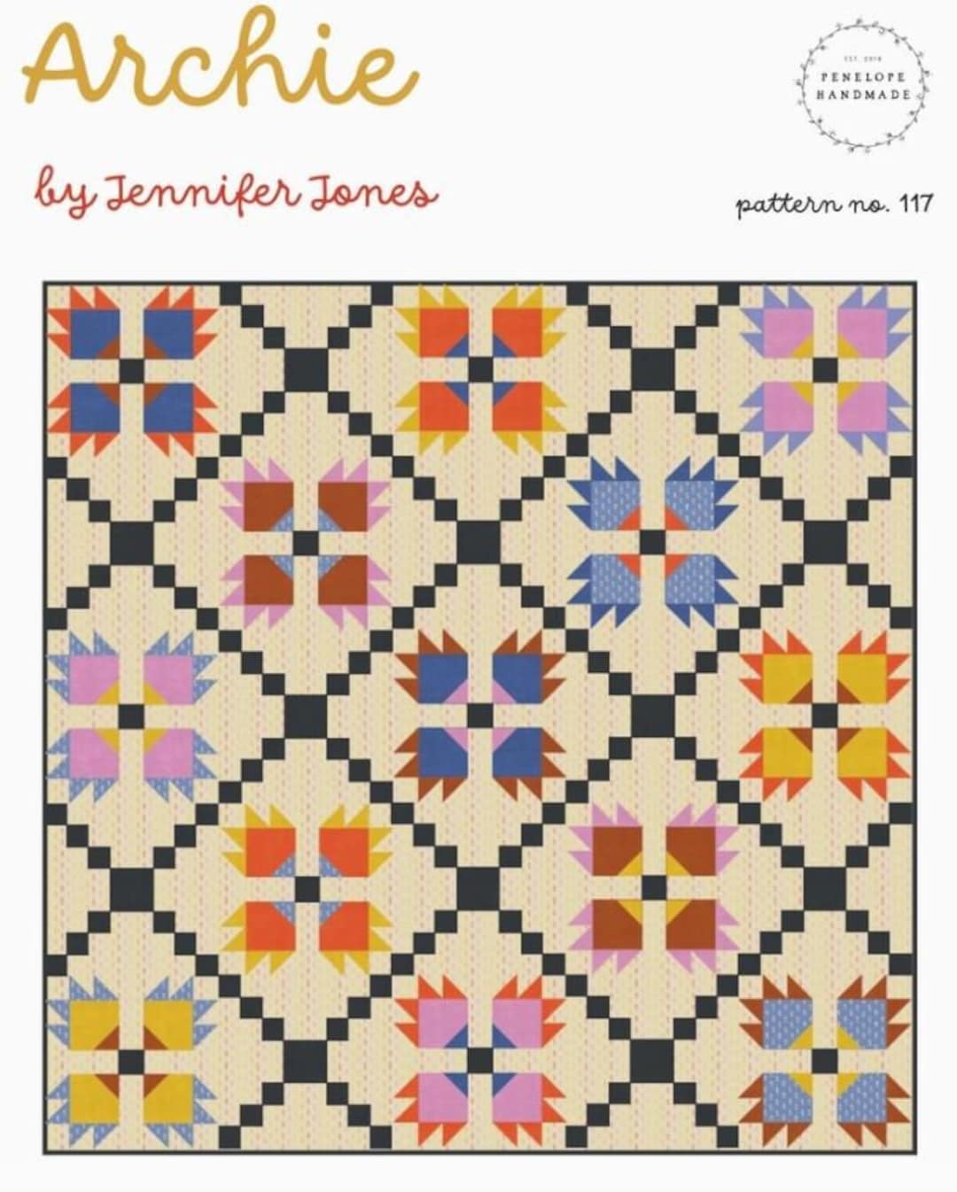 Penelope Handmade ARCHIE Quilt Pattern (PAPER) - Etsy