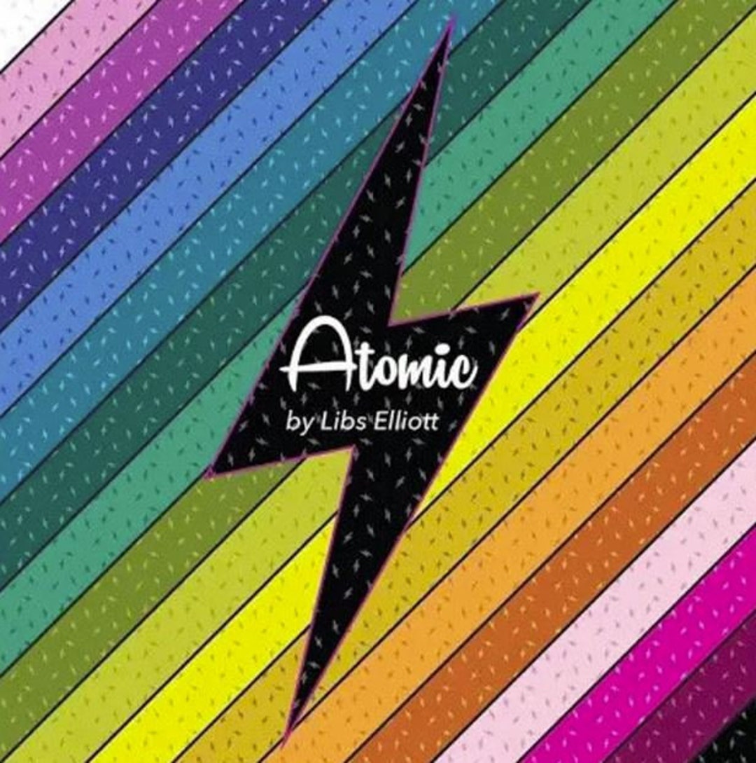 FULL COLLECTION Andover ATOMIC by Libs Elliot Fat Quarter Bundle - Etsy
