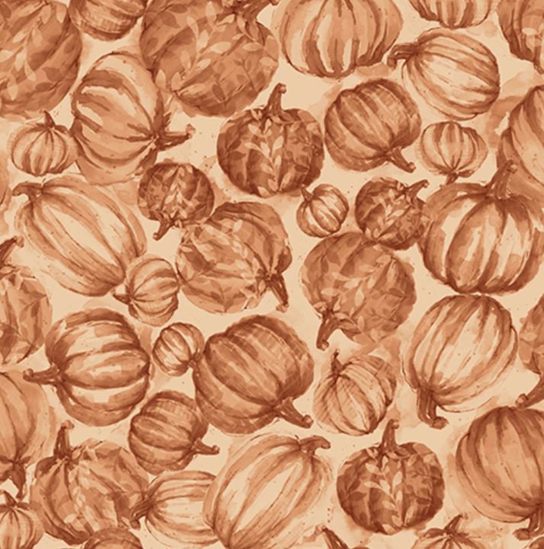 SALE 3 Wishes HAPPY HARVEST Tonal Pumpkins - Etsy