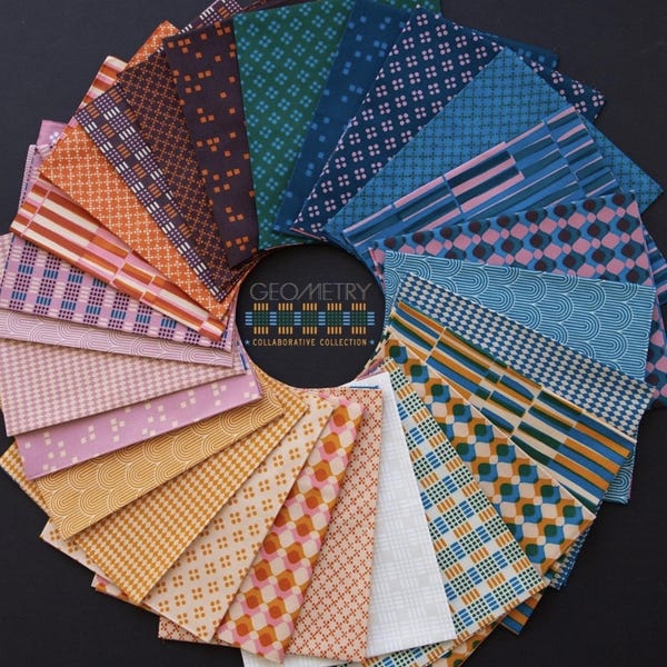 Ruby Star Fabric - Etsy