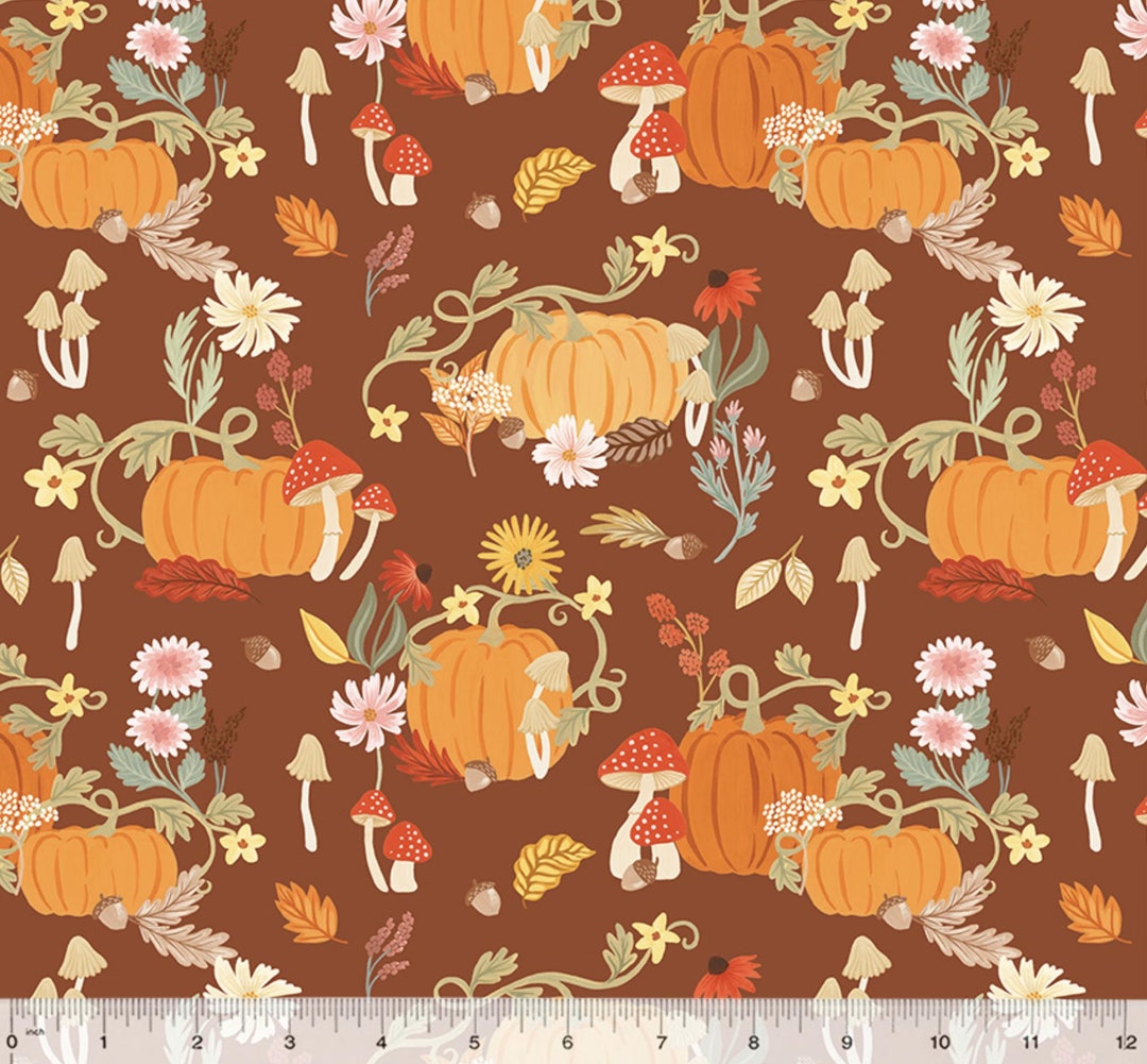 Windham HARVEST GATHERING by Laura Marshall Pumpkin Patch Chai - Etsy