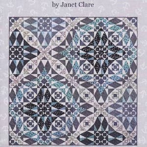 Sailing the Blue Quilt Pattern by Janet Clare (PAPER) - Etsy