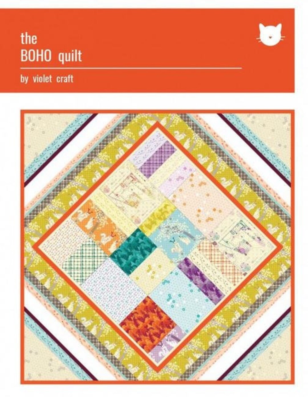 The Boho Quilt Pattern by Violet Craft - Etsy