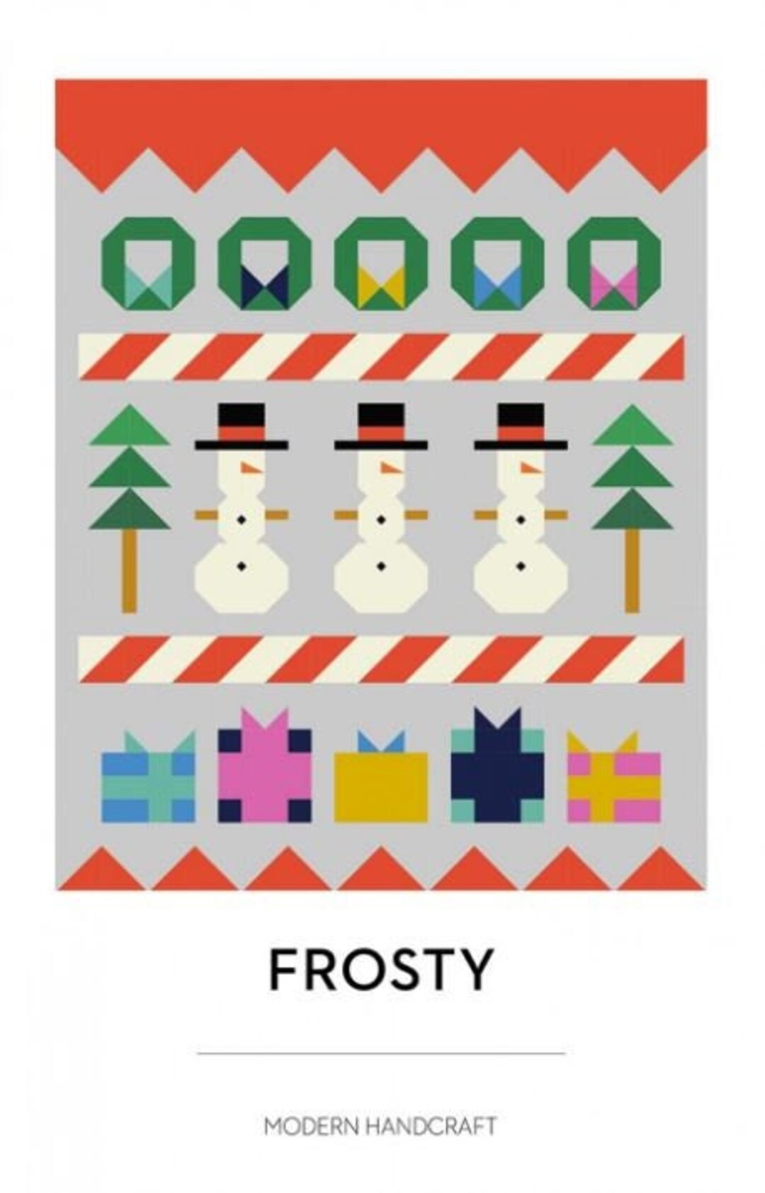 Modern Handcraft FROSTY Quilt Pattern (PAPER) - Etsy