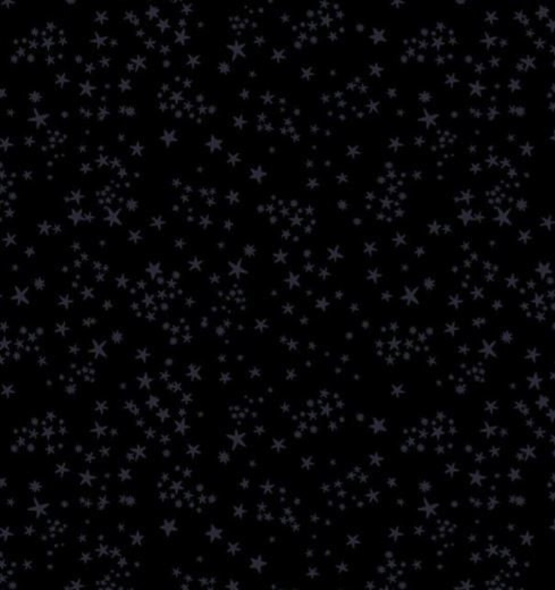 Dear Stella Starry Night Black - Etsy
